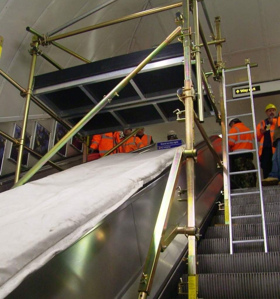Escalator Tower Hire | Hertfordshire & London | Herts Tool Co.