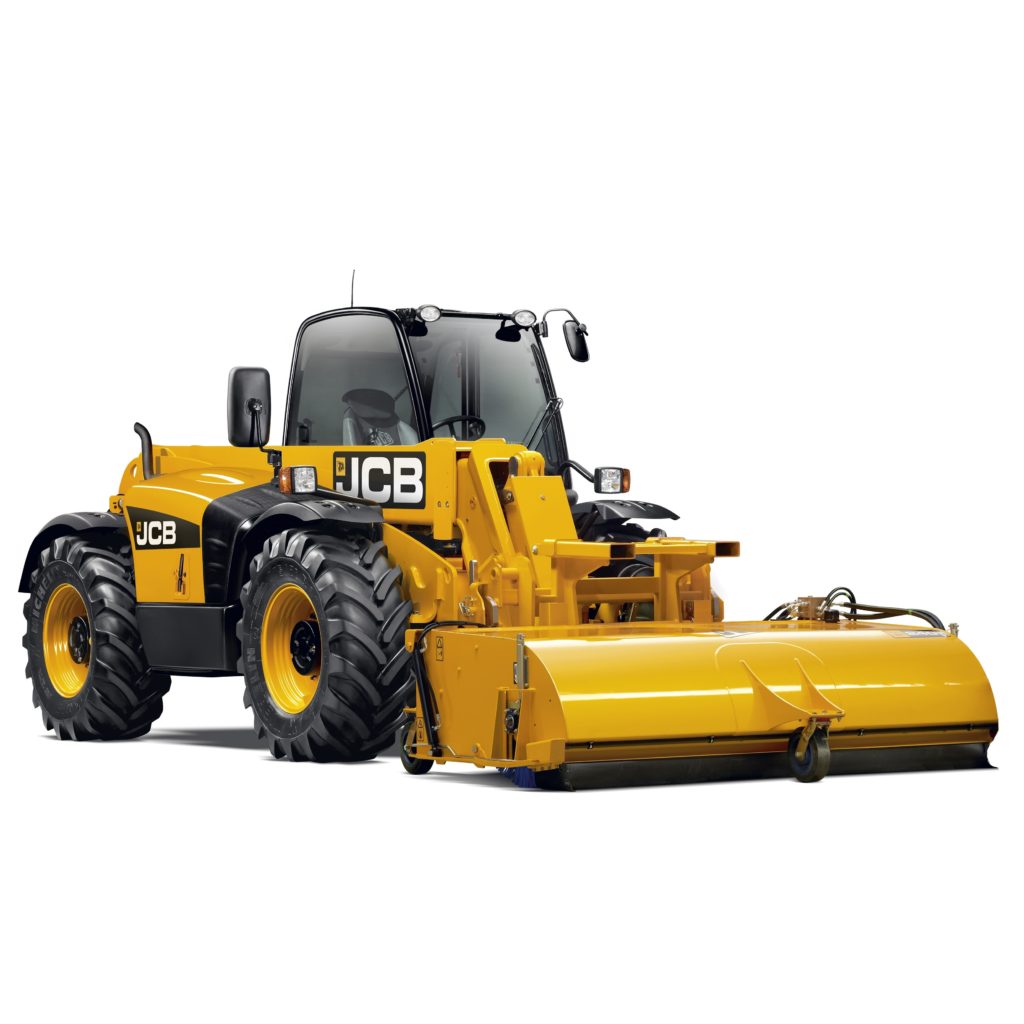 JCB Sweeper Attachment Hire | Hertfordshire & London | Herts Tool Co.