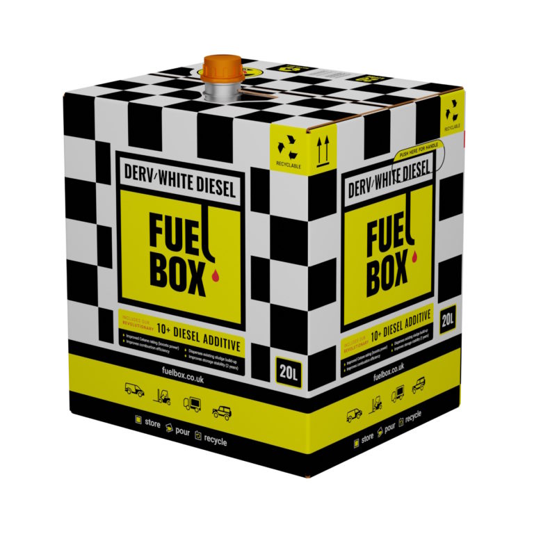 DERV White Diesel 10+ Additive Fuel Box 20L - Herts Tool Co.